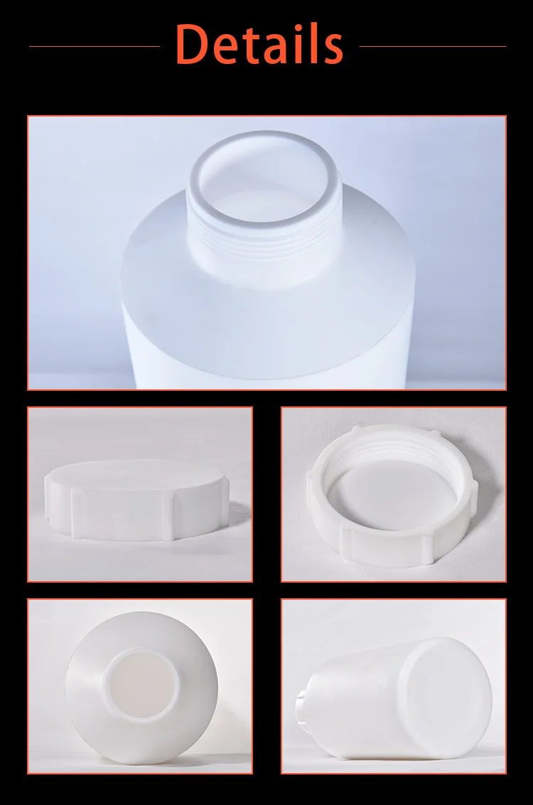 Thickened PTFE Plastic Laboratory Reagent Bottle - Strong Acid & Alkali ...