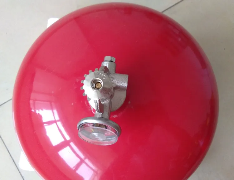 Extintor automático de incendios de 4kg, diseño colgante y seguro