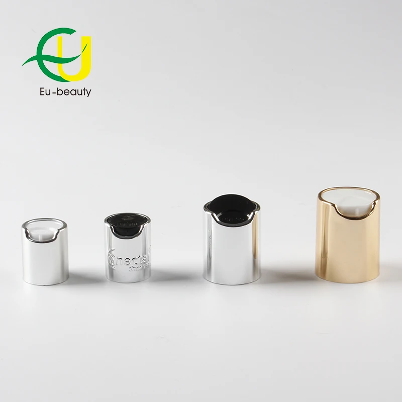18mm 20mm 24mm 28mm Aluminum Disc Top Cap Press Cap Cosmetic Cap - Buy Disc Top Cap,Press Cap ...