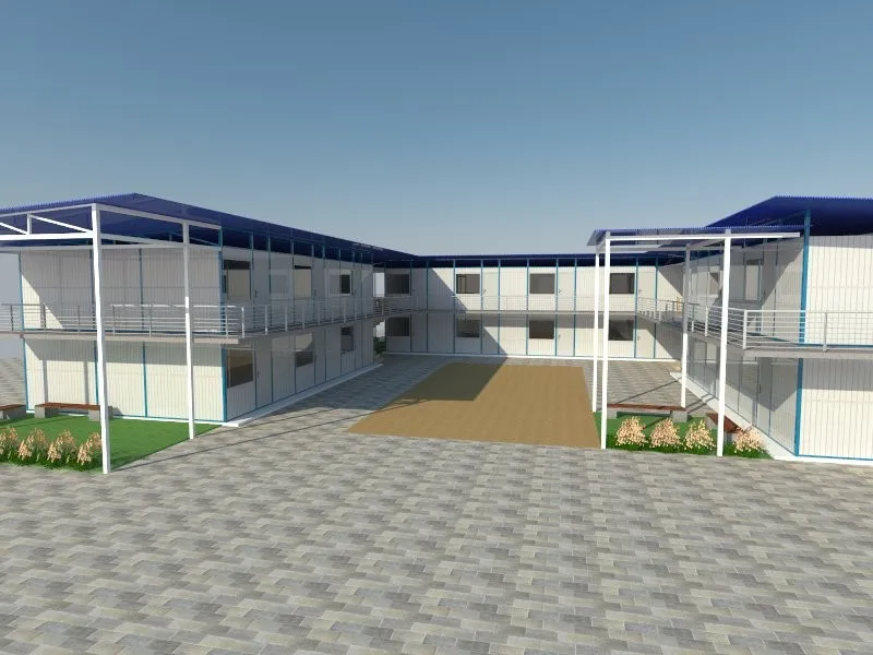 Prefabricated School Building Design Low Cost School Building Projects ...