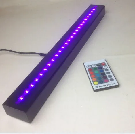Custom Edge Lit Sign Base - RGB Acrylic LED Sign Base