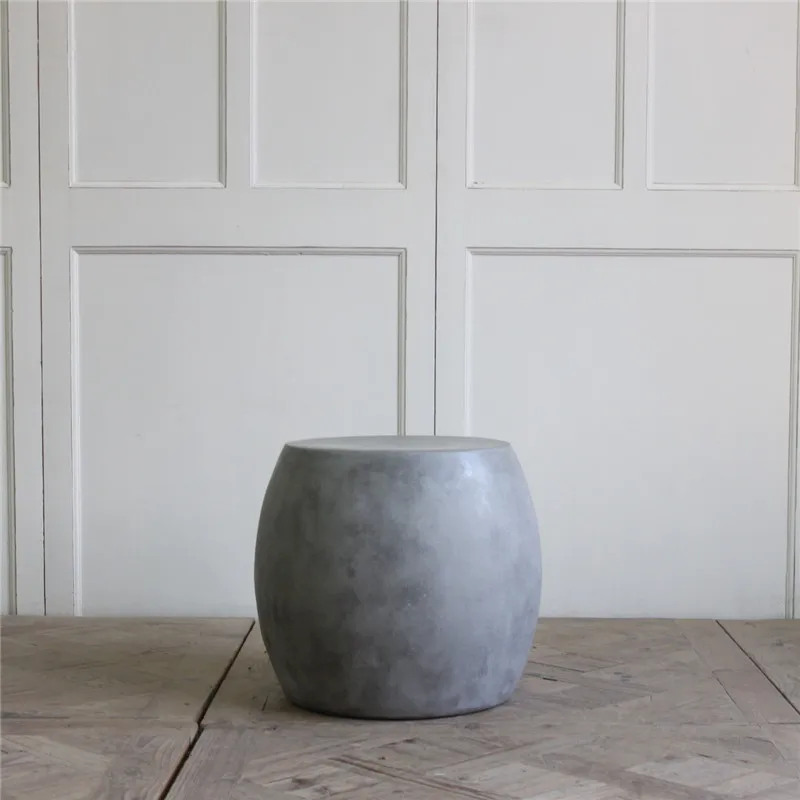 Garden Furniture Concrete Outdoor Round Stool - Buy Stool,Round Stool ...