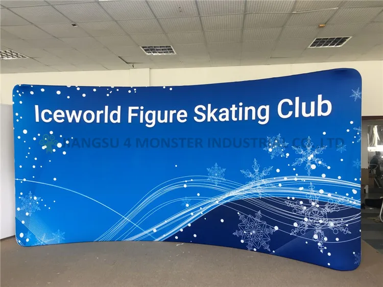 10'x10' Step Repeat Fabric Wall Display Stand Tradeshow Booth 10x10 ...