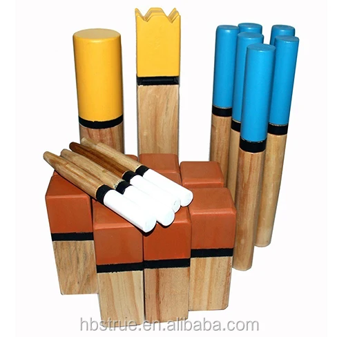 High Quality Outdoor/indoor Kubb Game Set - Durable & Eco-friendly