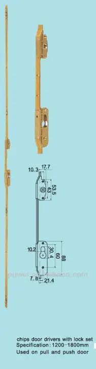 Upvc Sliding Multipoint Door Lock Sliding Door Lock Complete Set With ...