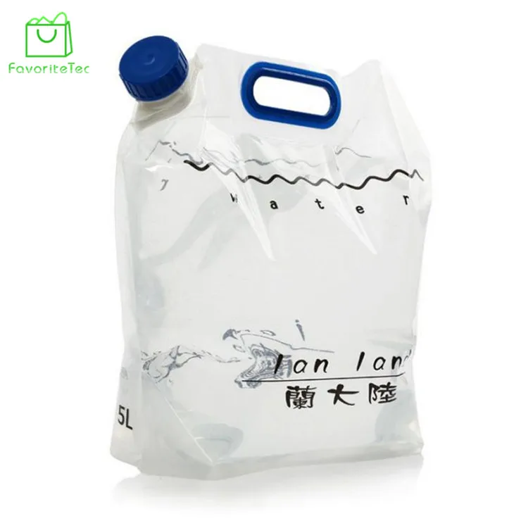 Disposable Plastic Water Bags - 1 Gallon to 4 Gallons