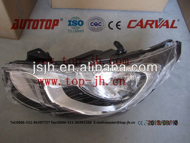 Head Lamp Middle East For Accent'11/solaris'11/l 92101-1r040 R 92102 ...
