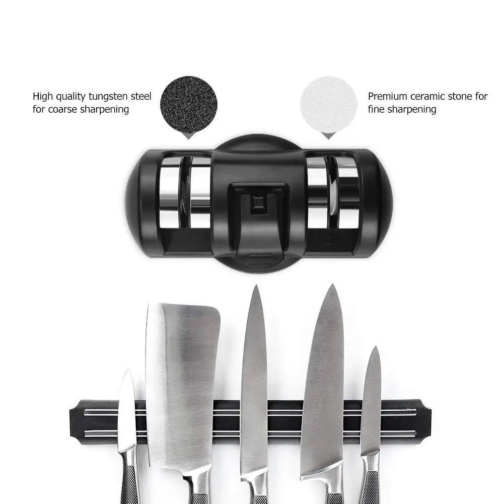 Grinding Wheel Knife Sharpener Kitchen Tools Utensils Stainless Steel ...