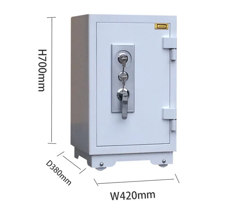 High Quality Steel Fireproof Dual Key Uchida Safe Box - Buy Uchida Safe ...