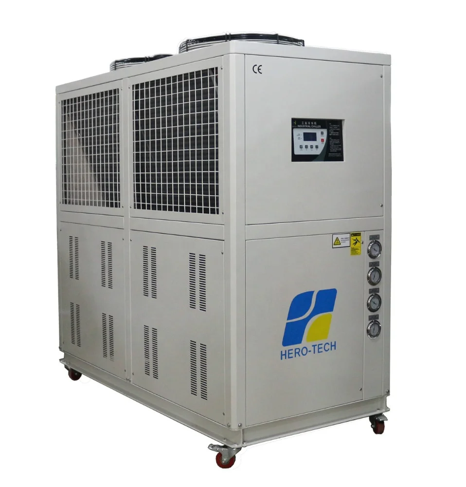 15hp Air Cooled Industrial Glycol Water Chiller Unit For Sub Zero ...