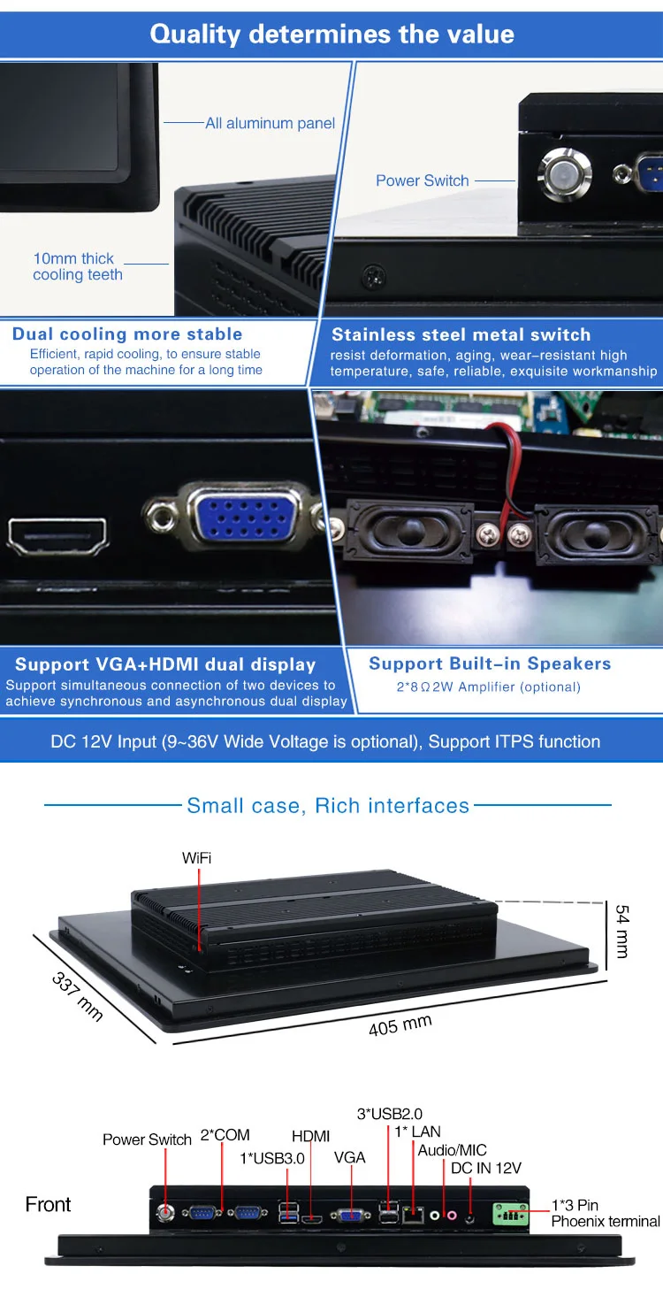 Factory Wholesale 17 Inch Outdoor All In One Computer Intel I5 4210u ...