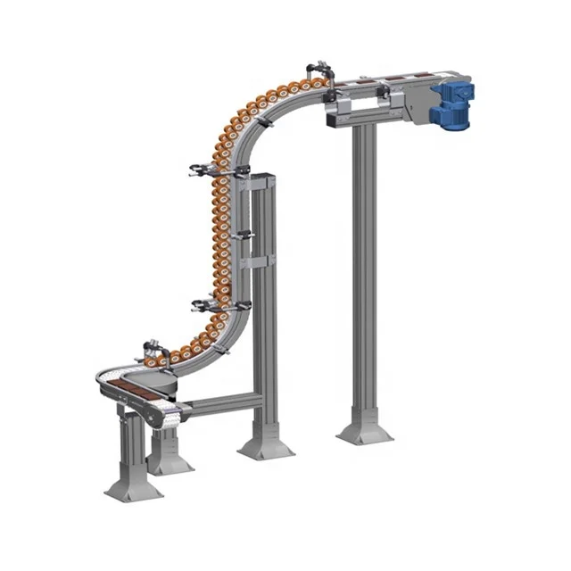 Vertical Clamping Conveyors - Efficient Bottle & Can Transportation