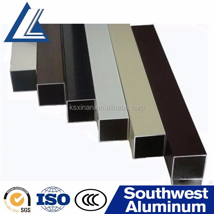 Aluminum Square Hole Tubing Connector 6061 Tube Pipe - Buy Aluminum ...