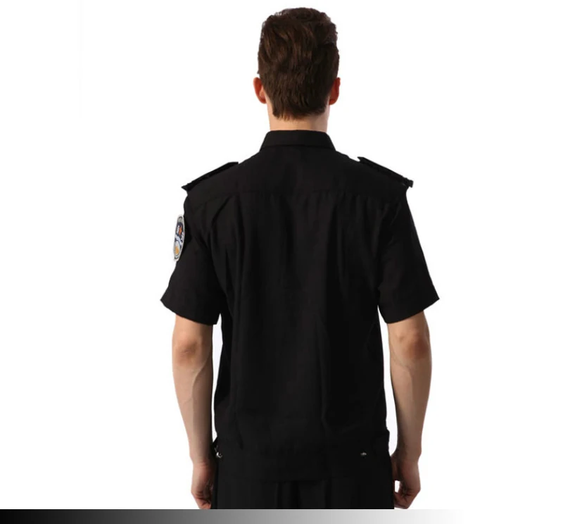 New Design Best Black Color Security Guard Uniform For Sale - Buy ...