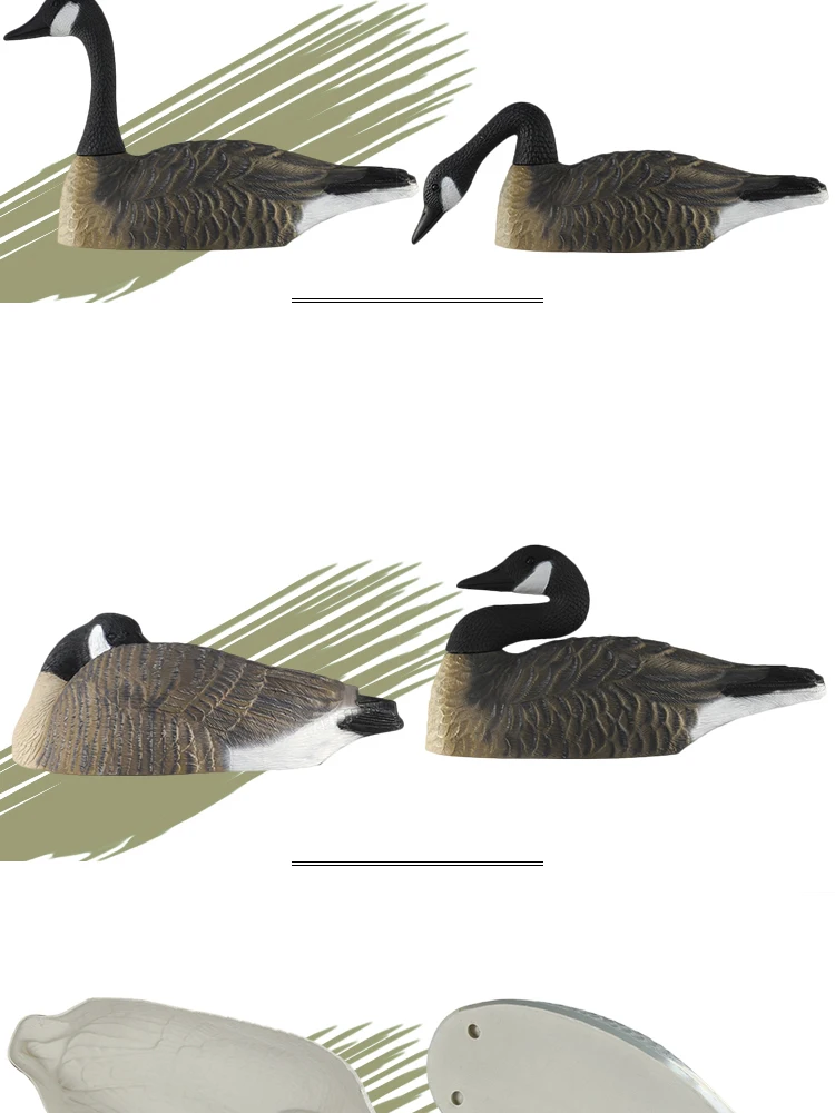 Half Shell Pe Plastic Canada Goose Decoy X Spread For Hunting 913c ...