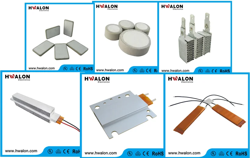 Ptc Ceramic Heating Plates Passive Thermistors With Aluminum Shell For ...