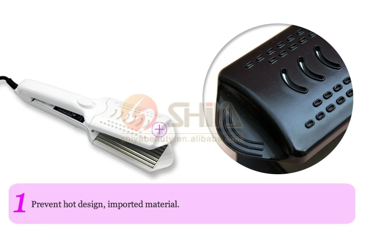 Best Selling Italy Genie Removable Ceramic Hair Straightener With Teeth ...