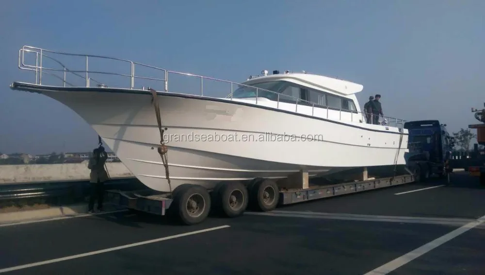 40 Foot Speed Boat - Grandsea HD-F40B Fiberglass Fishing Boat