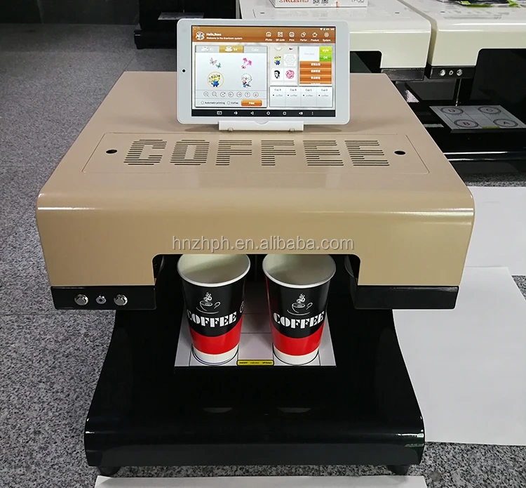 Digital Cappuccino Latte Coffee Foam Milk Printer Printing Machine ...