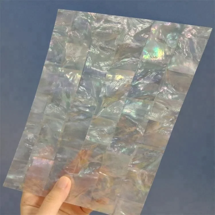 Paua Seashell Laminates Sheets - Natural Abalone Shell