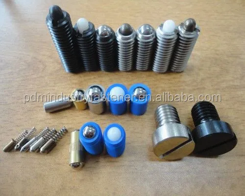 Spring Ball Plunger M3-M24 - Black Oxide Finish Press Fit