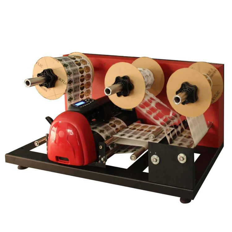 Automatic Roll to roll digital label die cutter rotary label die ...