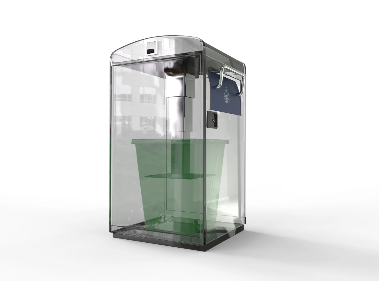 Smart Dustbin with Compression - Best for Outdoor Recycling