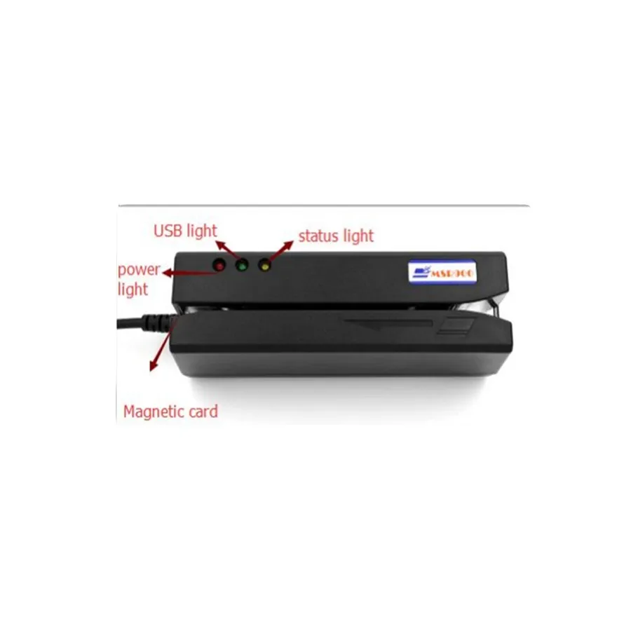 1/2/3 Tracks MSR Long Range Rfid Credit Card Reader USB Card Reader ...