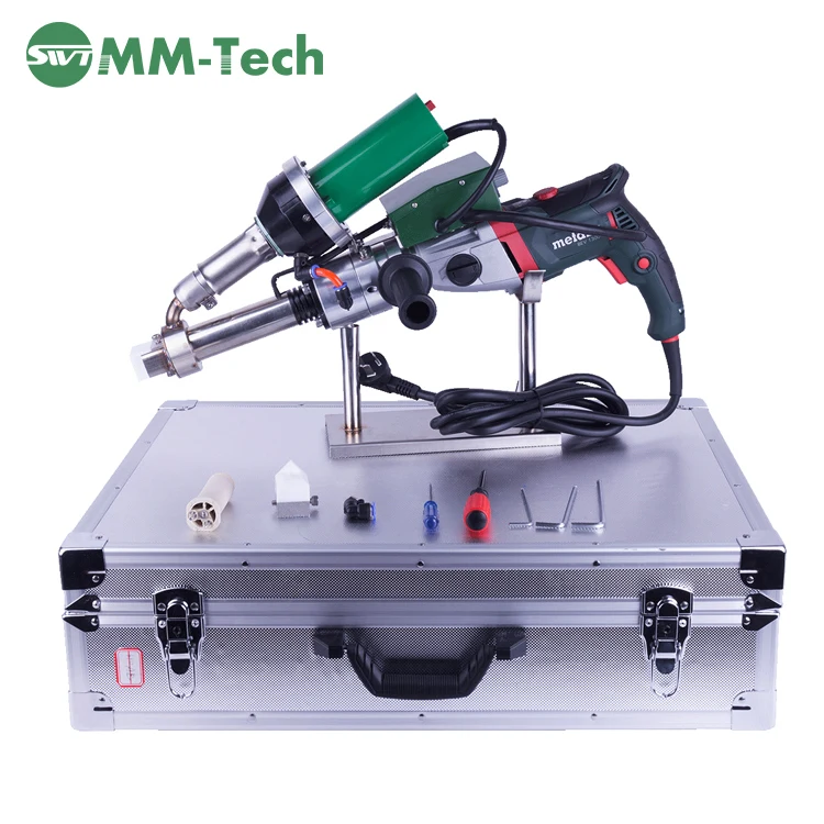 Hand Held Extruder Plastic Extrusion Welding Gun - Mm-tech