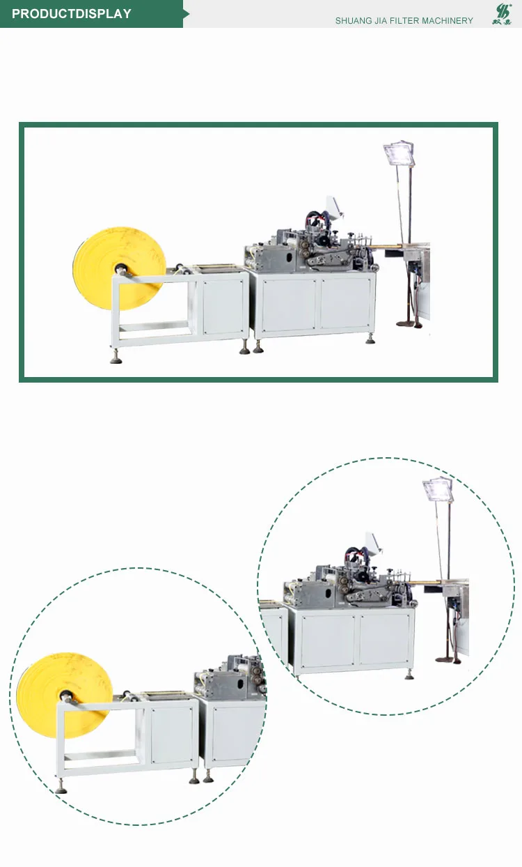 Folding Rotary Pleating Machine for Car Filter Production