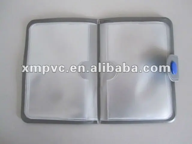 Fold Over Insurance Financial Bank Card Vinyl Plastic Policy Document ...