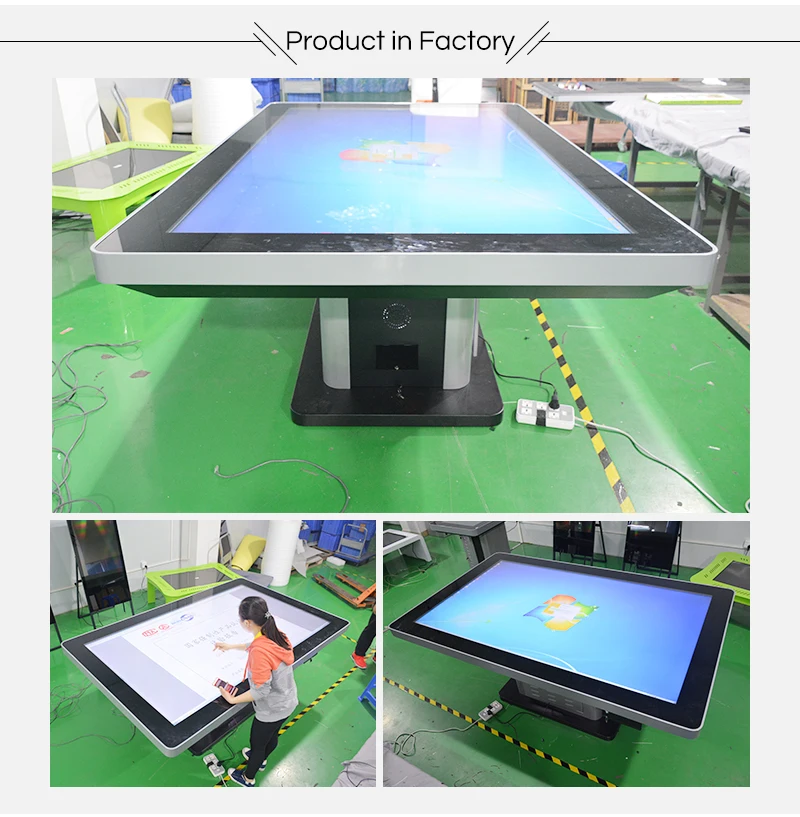 55 Inch Lcd Interactive Touch Screen Menu Monitor Table With Touch ...