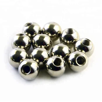 10mm Solid Stainless Steel Ball With M3 Screw Hole Threaded - Buy 10mm ...