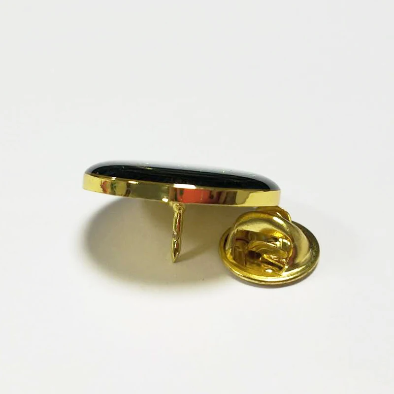 Professional Custom Raised Dome Epoxy Pin Badge Epoxy Metal Logo ...