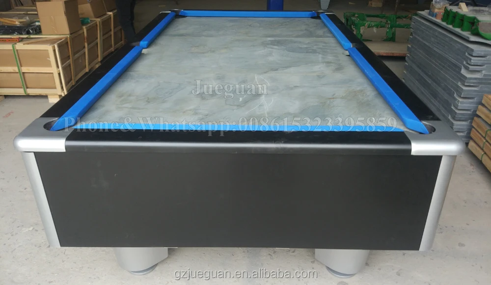 7ft/8ft Pool Table - Durable Slate Coin Operated Billiards