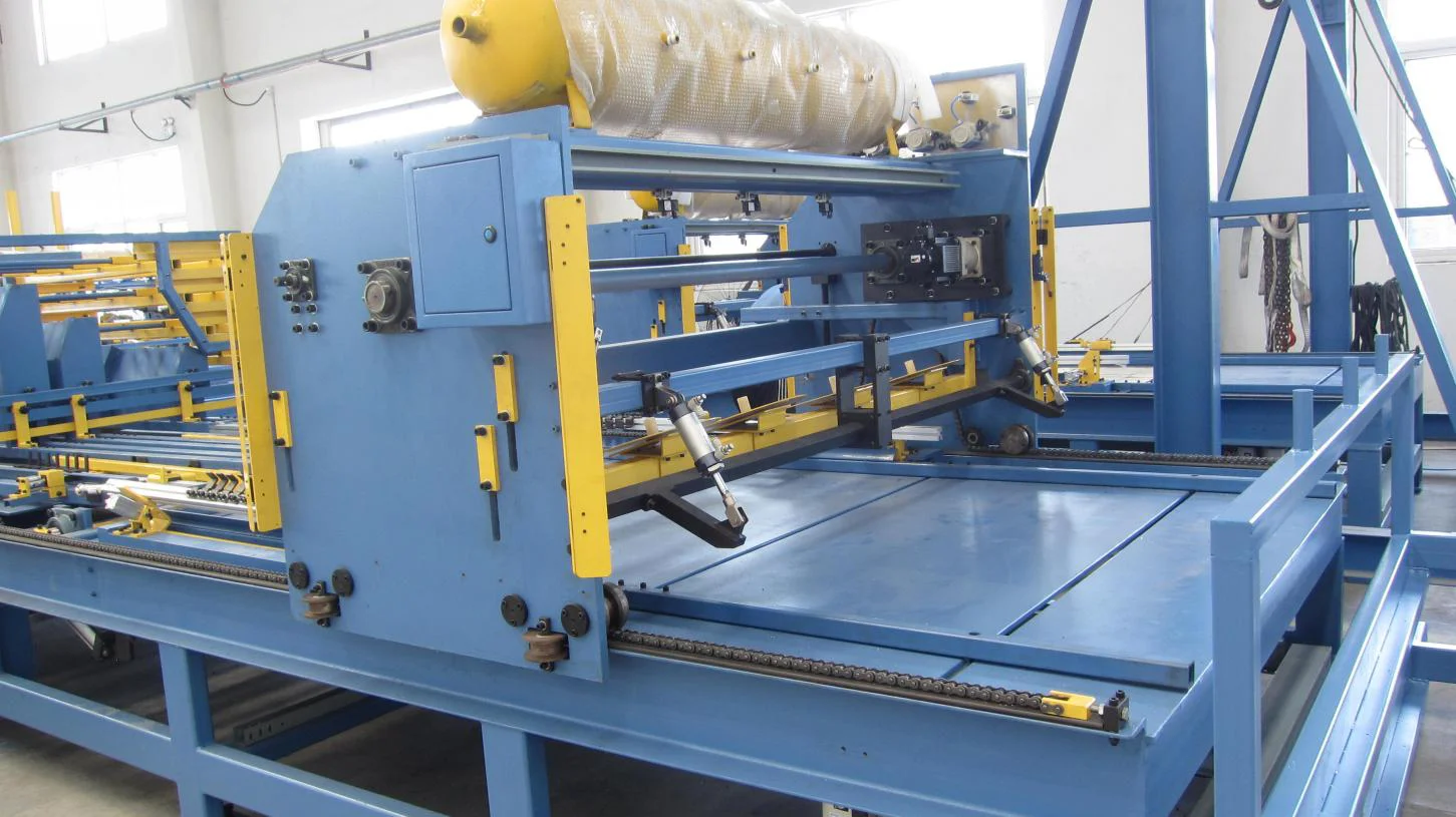 Hicas Saifan Automatic Wooden Stringer Pallet Nailing Production Line ...