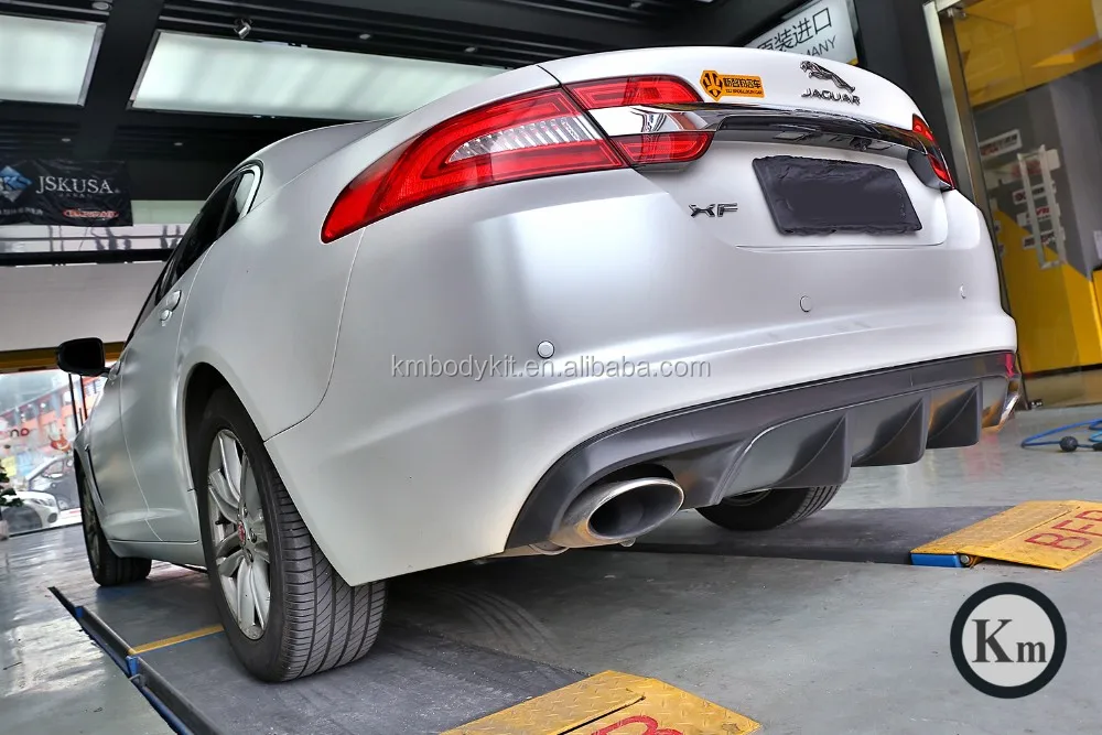 Km For Jaguar Xf 2011-2015 Upgrade Xfr-s Pp Body Kits Bumper Rear ...