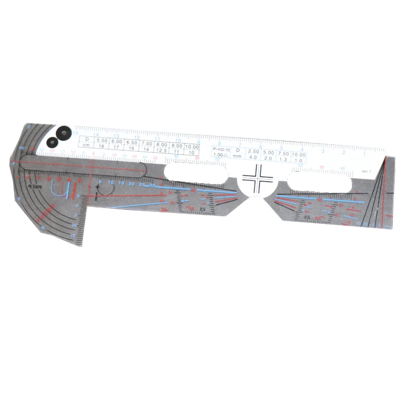 Optical Instrument Eye Gauge Meter Plastic Pupillary Distance PD Ruler