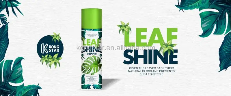 400ml Aerosol Leaf Shine Spray - Sustainable Plant Polish