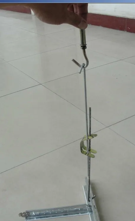 Adjustable Spring Clip for False Ceiling - Durable & Versatile