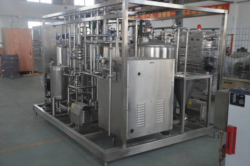 Small Scale 300l/h Flavored Ice Cream Processing Plant - Buy Small ...