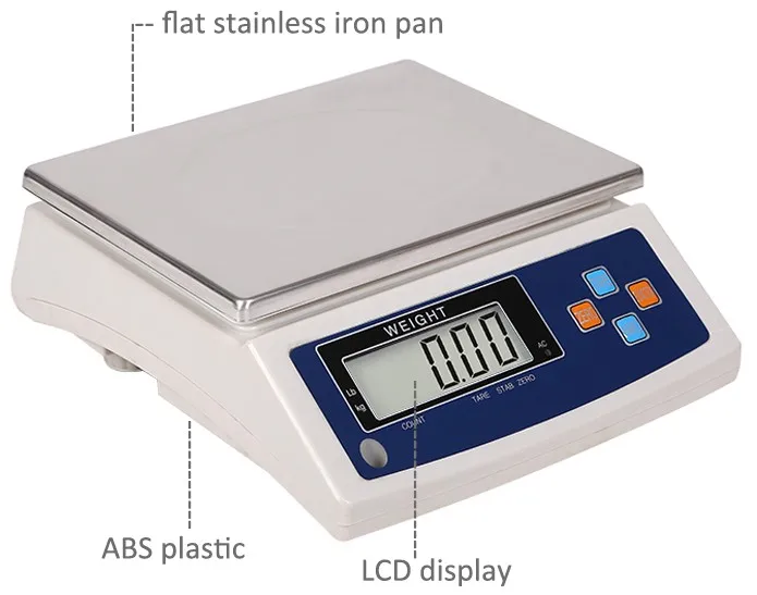 Electronic Weighing Bench Counting Scale With Rs232 Or Usb Port For ...