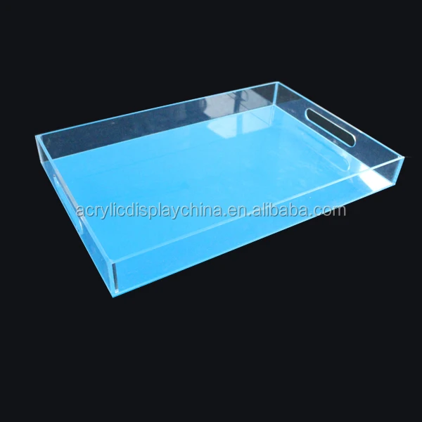 Custom Clear Acrylic Tray With Insert,Perspex Insert Paper Tray,Lucite ...