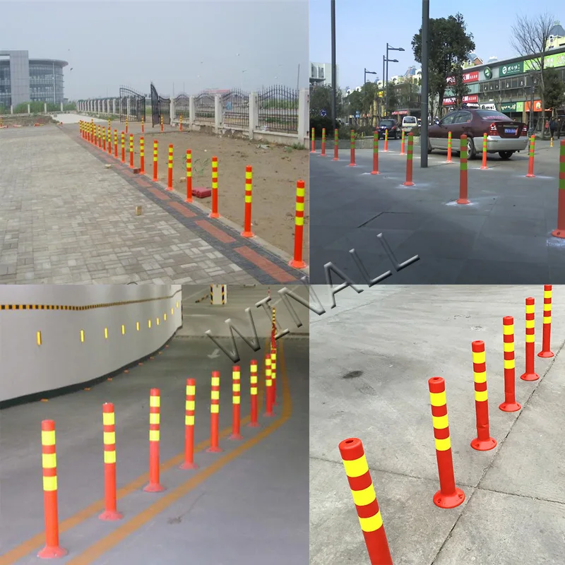 75cm Road Direction Traffic Barrier Pu Plastic Delineator Post - Buy ...