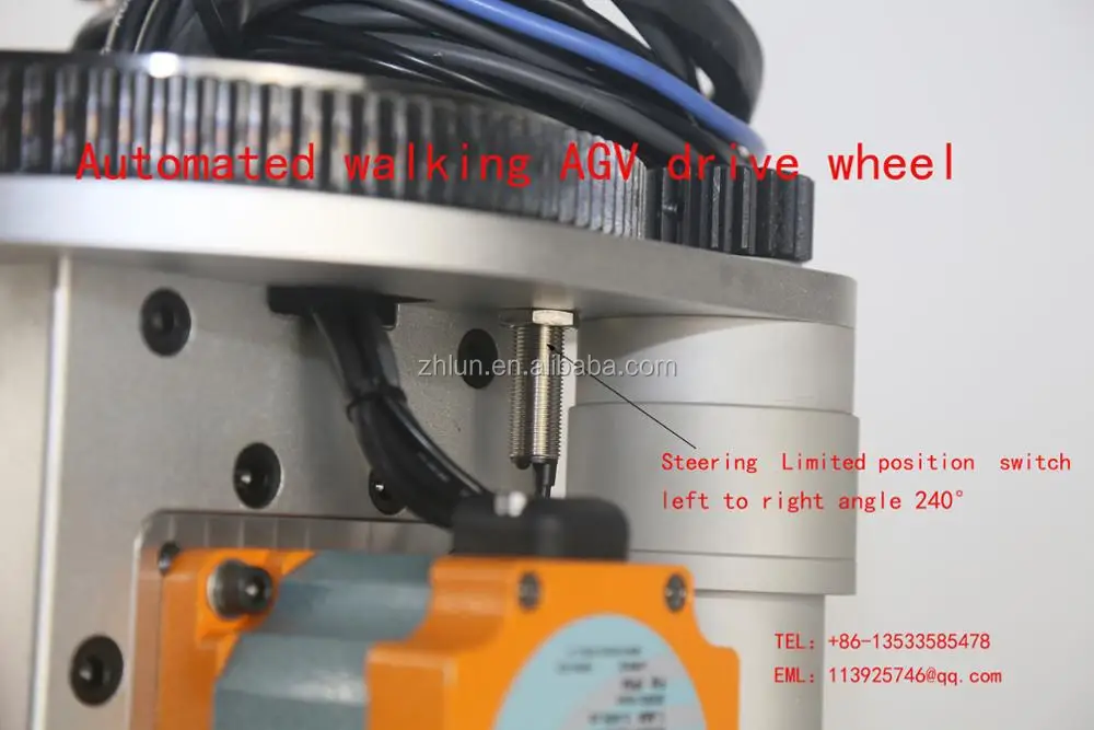 230mm Agv Steering Drive Wheel For Agv Logistics Cart Drive Wheels ...