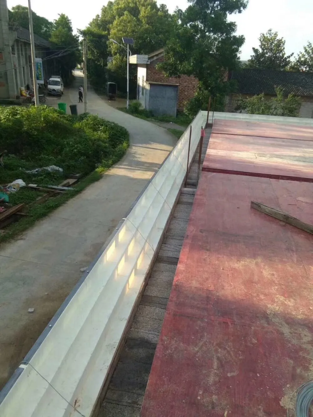 Exterior Decorative Cement Concrete Eaves Line Molds