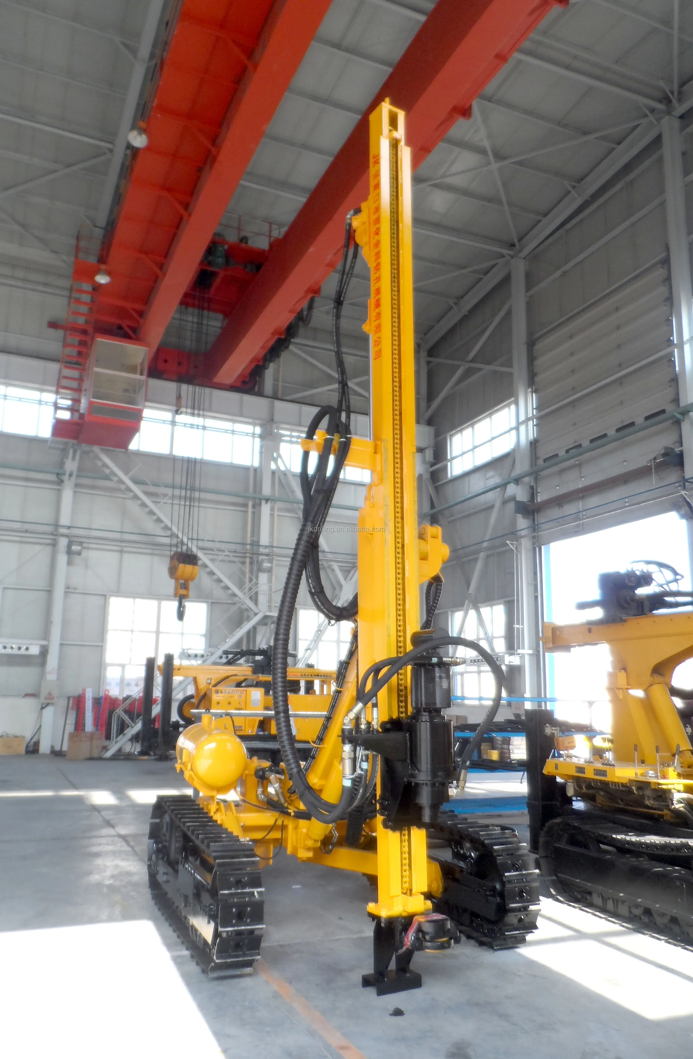 Jk Drilling Cl351 Crawler Mounted Pneumatic Blasthole Drilling Rig Dth ...