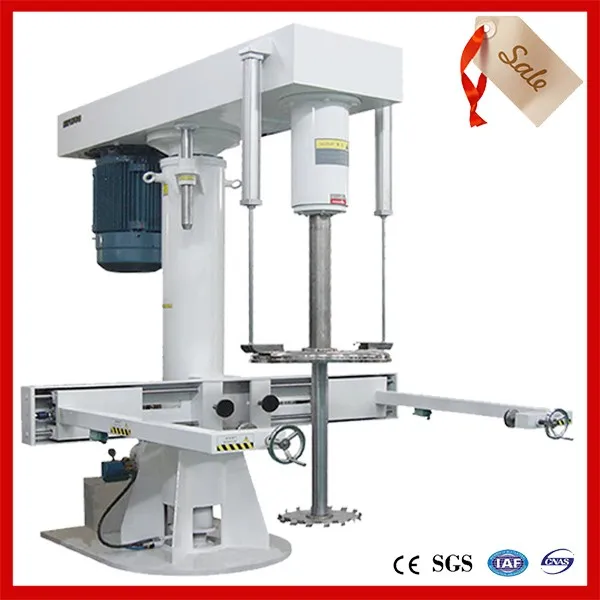 Pigment Color Paste High Speed Disperser Ink Mixer Paint Making Machine ...