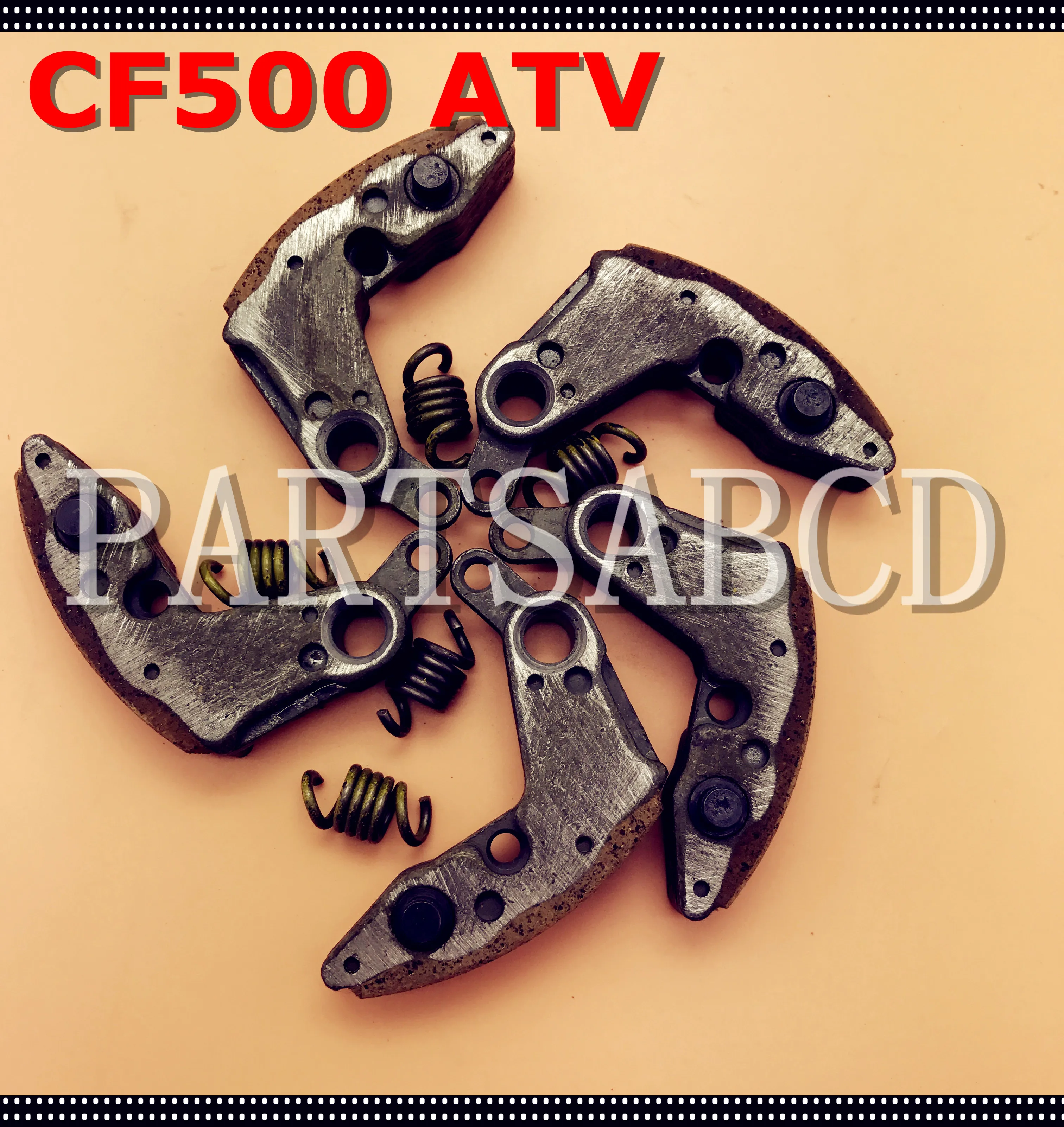 Cfmoto Cf188 Cf500 500cc Clutch Pads With Spring For Atv Utv Go Kart ...