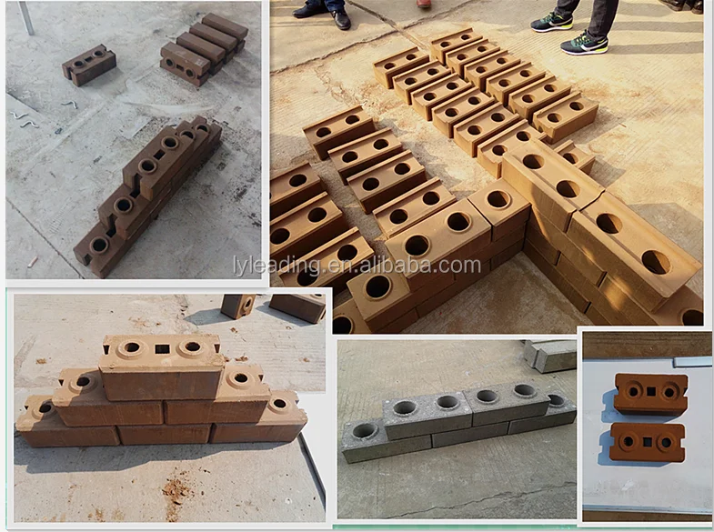 Qmr2-40 Manual Interlocking Clay Brick Machine Interlocking Press Mud ...